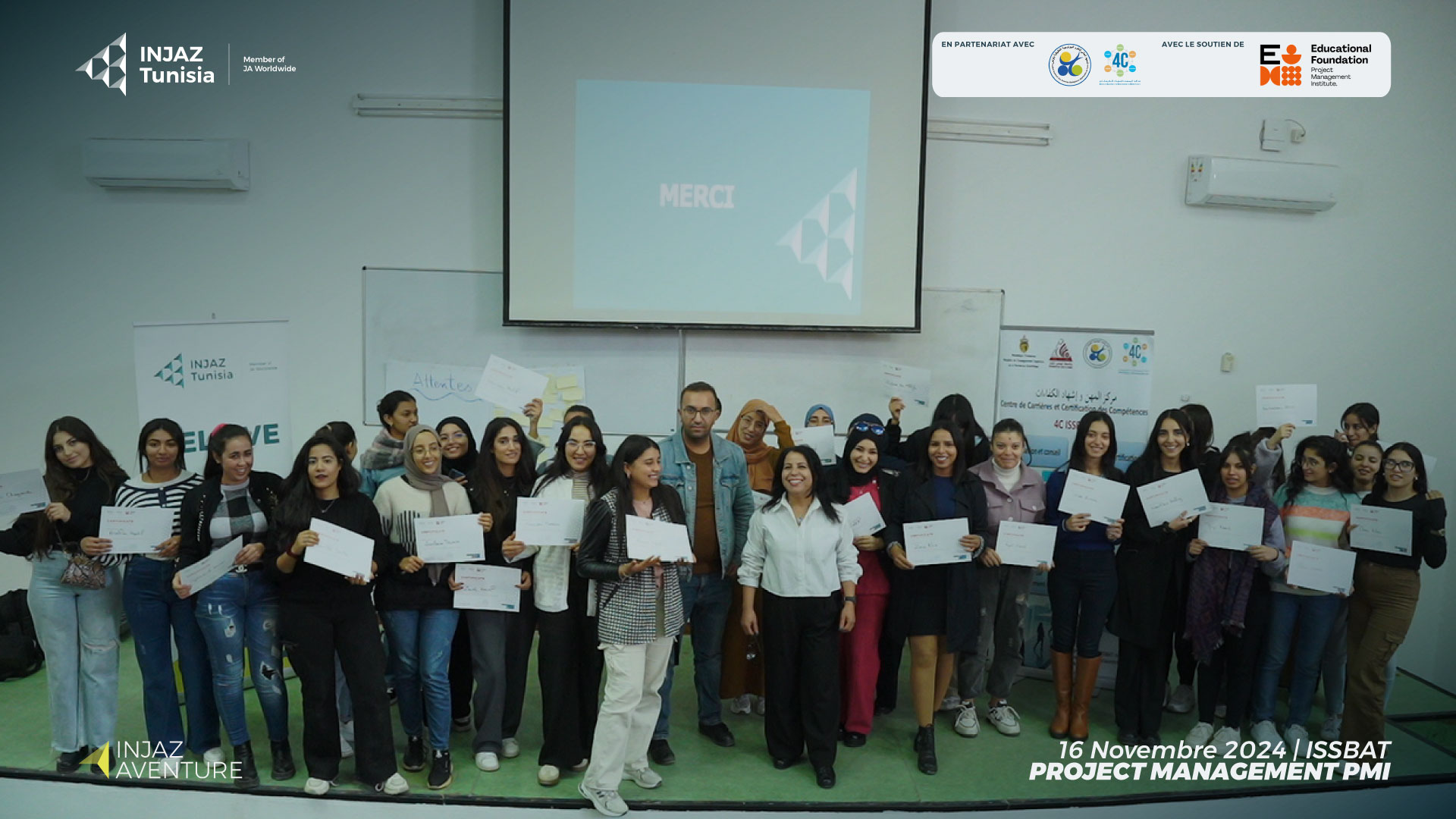 INJAZ Tunisie forme les jeunes à la gestion de projet avec le PMI ...